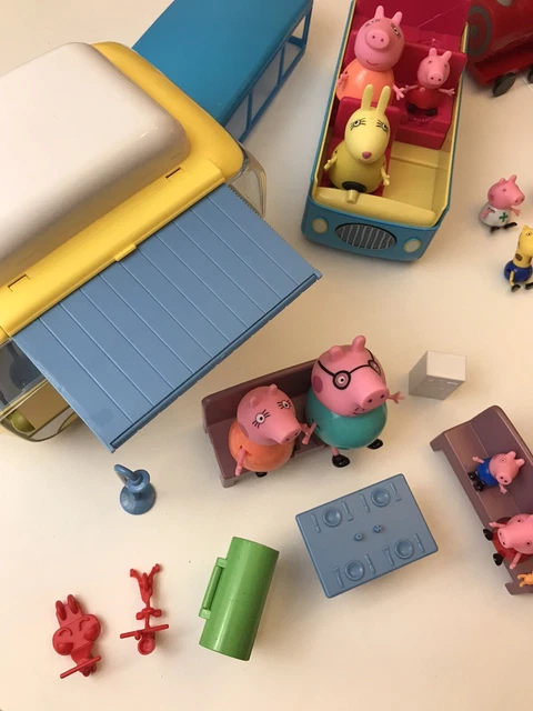 PEPPA PIG BUNDLE, Camper Van, Miss Rabbits Train & Bus & much More ...