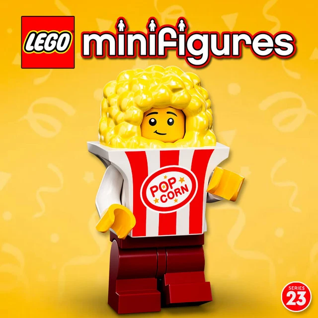 LEGO MINIFIGURES #71034-7 / Series 23 - Popcorn Costume - 100% NEW ...