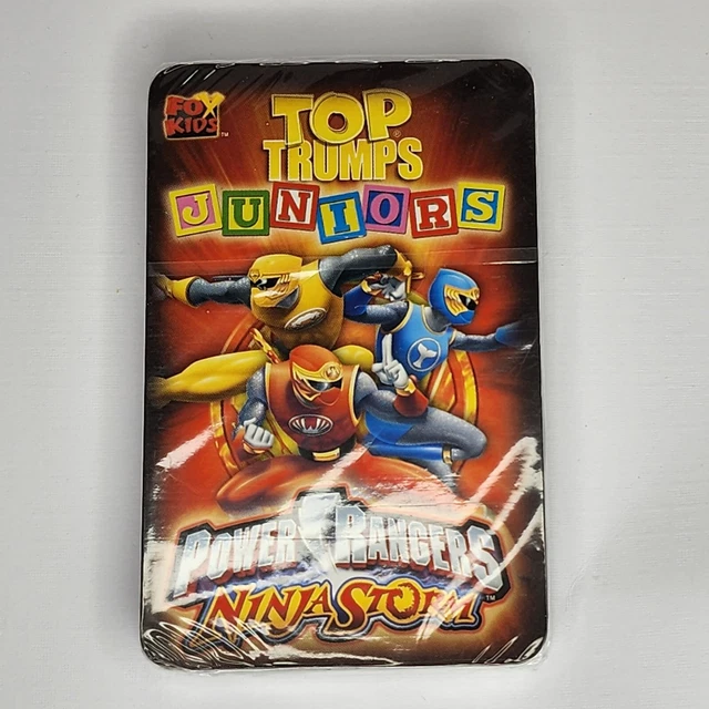 TOP TRUMPS JUNIORS Card Game Power Rangers NINJA STORM NEW $1.99 ...