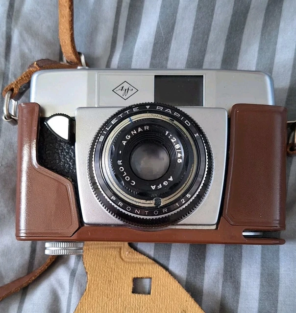 AGFA SILETTE RAPID 1 Prontor 125 Vintage Film Camera UNTESTED £20.48 ...