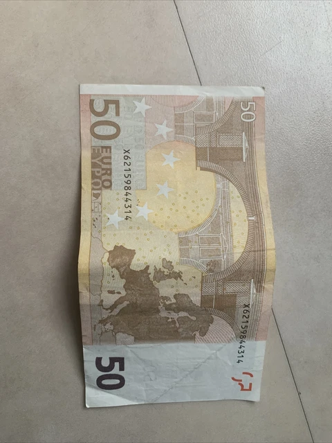 RARE BILLET DE 50 euros 2002 Série X EUR 550,00 - PicClick FR