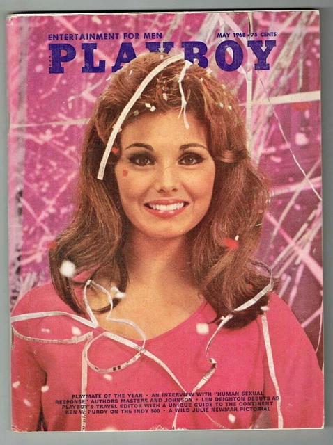 PLAYBOY MAGAZINE MAY 1968 Angela Dorian W/Centrefold Verygood/Condition ...