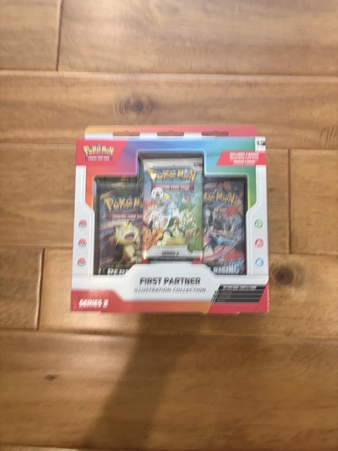 POKÉMON TCG FIRST Partner Illustration Collection Series 1 3-Pack Promo ...