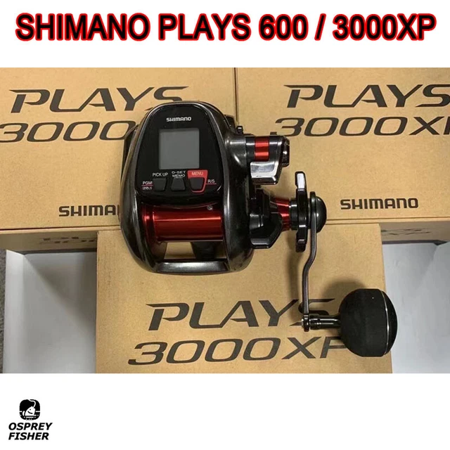 SHIMANO PLAYS 3000XP / 600 Electric Fishing Reel Jigging Reel Saltwater Fishing £357.84 ...