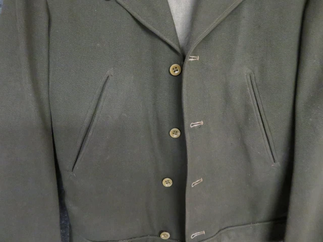 WWII US ARMY First Pattern Eto Officer’s Field Jacket-British Made-1944 ...