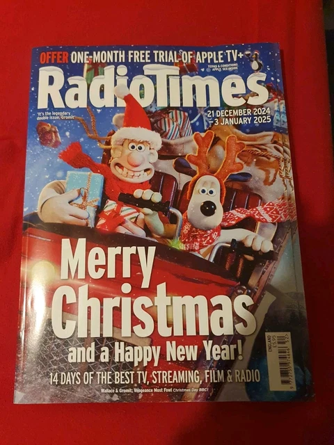 RADIO TIMES 21ST December 2024-3rd January 2025 Christmas Double Issue ...