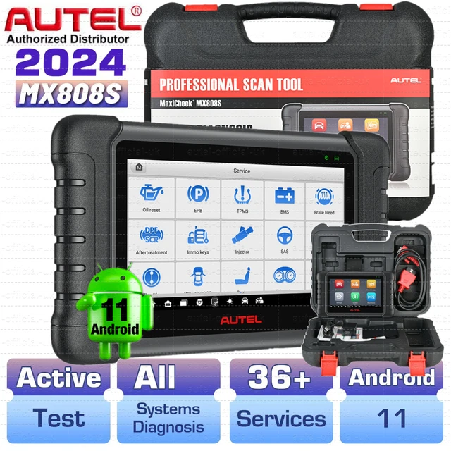 2024 AUTEL MAXICHECK MX808S OE-Level System Diagnostic Scanner Tool ...
