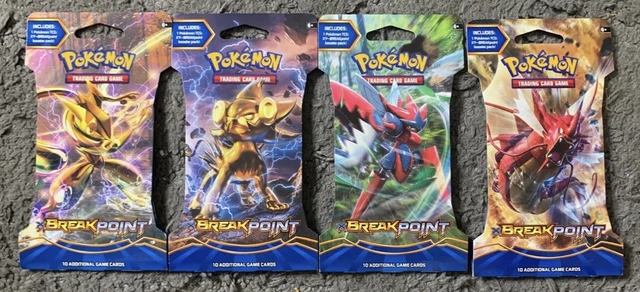 NEW POKEMON TCG Xy Breakpoint Complete Artset 10 Cards Per Pack Rare ...