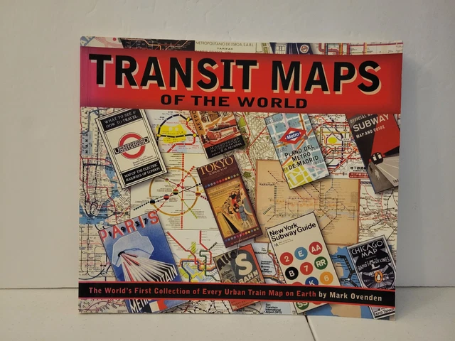 TRANSIT MAPS OF the World by Ovenden, Mark $9.00 - PicClick