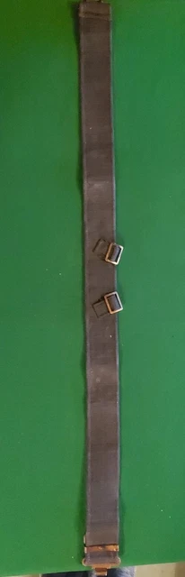 WW2 BRITISH ARMY Original/ Military 37 Pattern Webbing Belt - 39" Waist ...