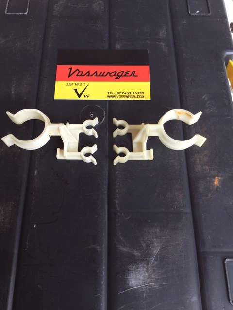 VW GOLF JETTA Mk2 Front Indicator Headlight Wiring Loom Clips Holder ...
