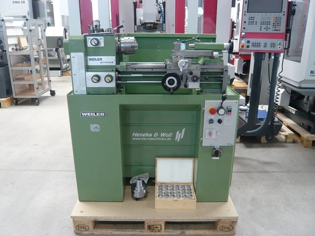 WEILER PRIMUS GS Drehmaschine Drehbank TOP Zustand EUR 13.685,00 ...