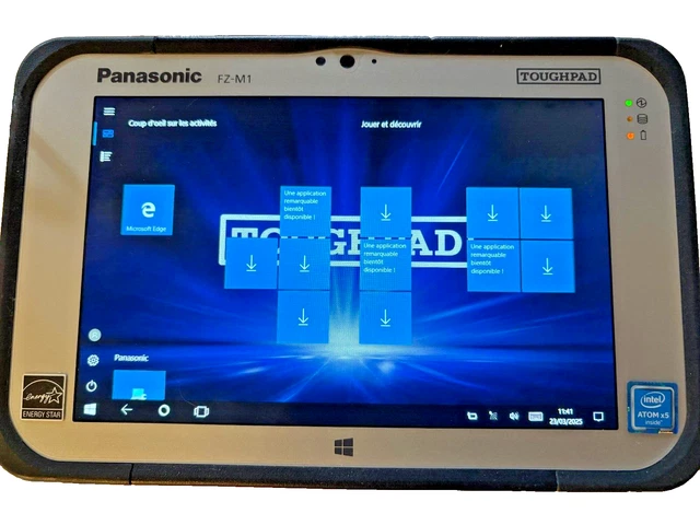 PC TABLETTE PANASONIC W8 ToughPad FZ-M1 Intel Atom x5-z8550, 2gb ram ...