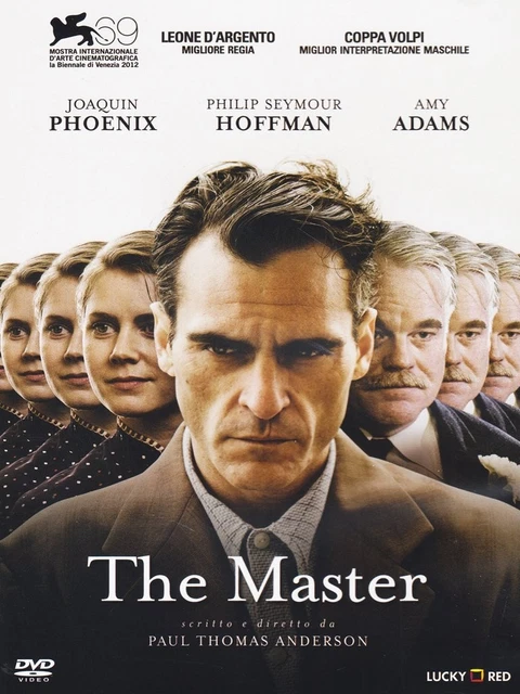 THE MASTER (DVD) Joaquin Phoenix Philip Seymour Hoffman Amy Adams (US ...