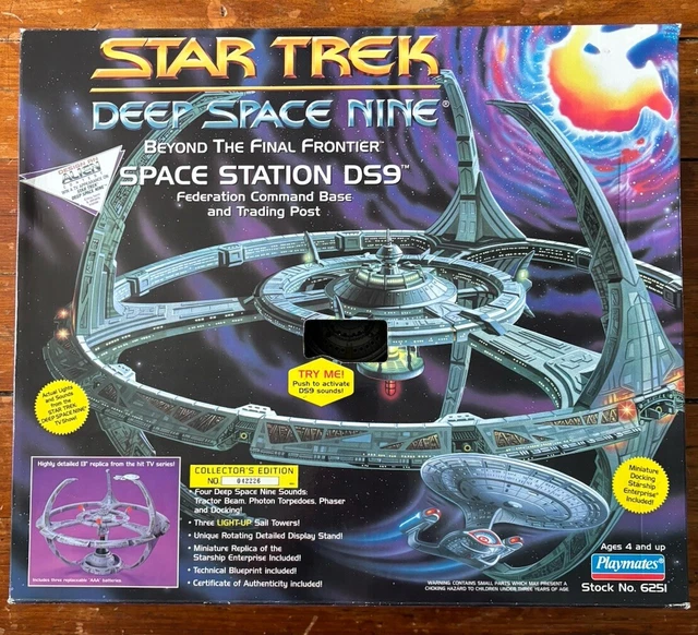 STAR TREK DEEP Space Nine Space Station DS9 6251 - MNT $72.00 - PicClick