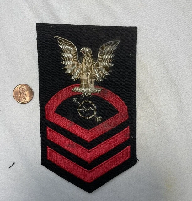 WWII WW2 VIETNAM War USN Navy Chief Operations Specialist CPO Rate ...