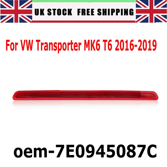 BRAKE LIGHT LED Third Supplemental for VW T6 Bus Multivan Tailgate ...