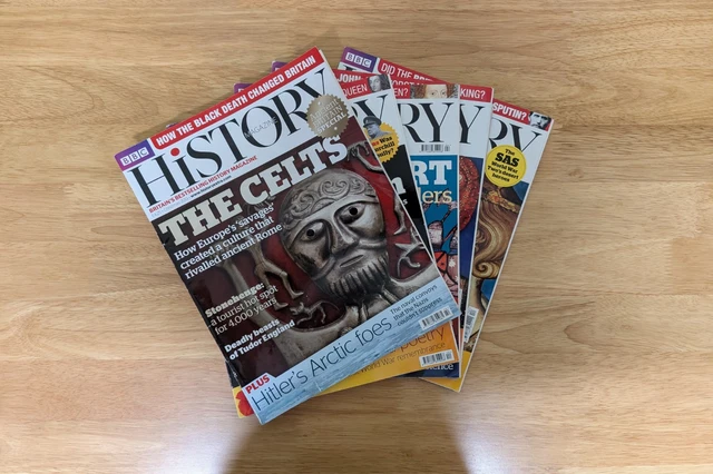 BBC HISTORY MAGAZINE bundle: 2013 - 2016 including Ancient Britain ...