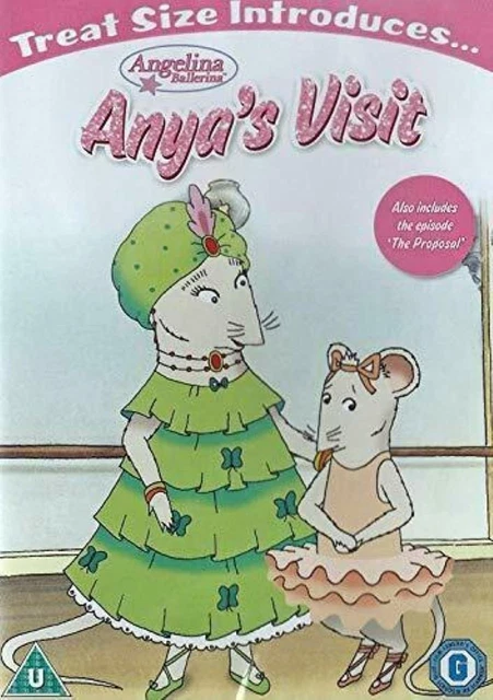 ANGELINA BALLERINA - Anya's Visit DVD Animation & Anime (2013) Amazing ...