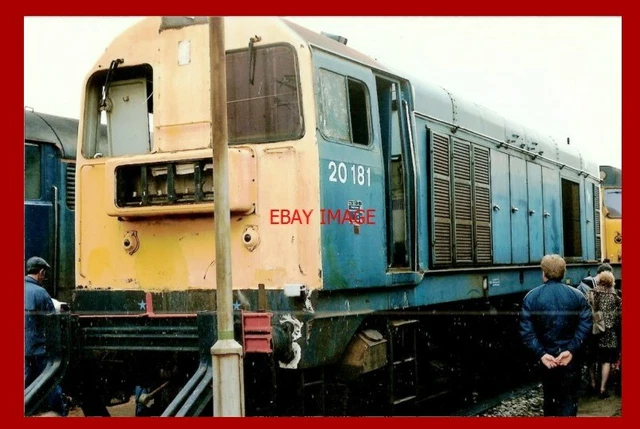 PHOTO BR Class 20 Loco No 20181 £1.45 - PicClick UK
