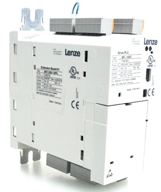 LENZE DRIVE PLC EPZ 10201 Extension Board 13329703 | HW:3A | EPL 10201 ...