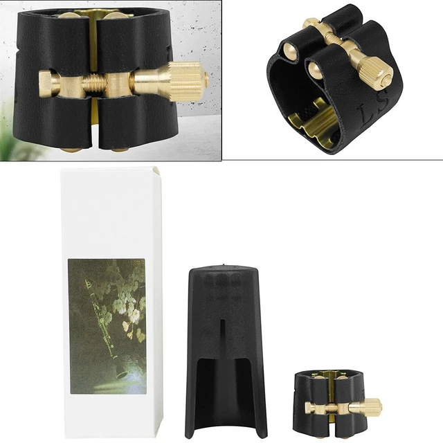 ENSEMBLE LIGATURE ET casquette pour clarinette embout buccal fiable et durable EUR 13,06 ...