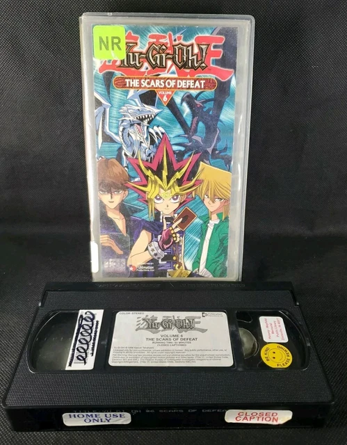YU-GI-OH! THE SCARS Of Defeat Volume 6 VHS 1996 Funimation Original ...