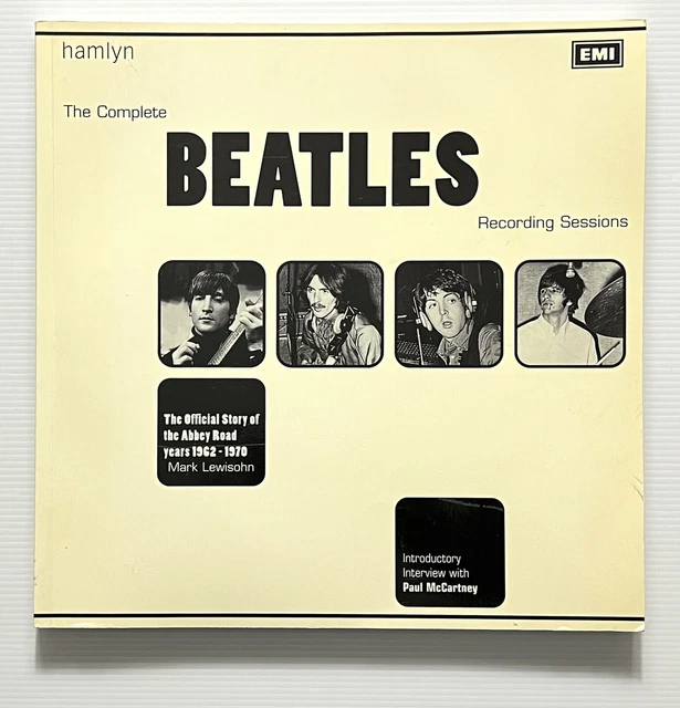 THE COMPLETE BEATLES Recording Sessions by Mark Lewisohn PB 2005 £19.65 ...