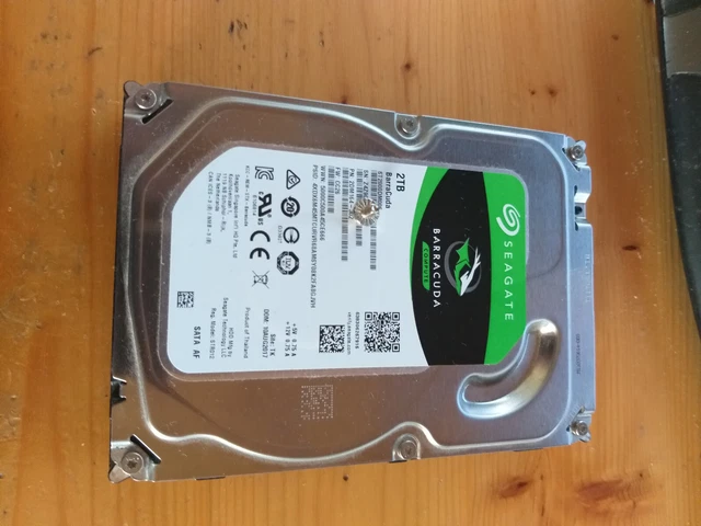 SEAGATE BARRACUDA 2TB,INTERN (ST2000DM006) HDD (Hard Disk Drive) 29 starts EUR 19,99 - PicClick FR