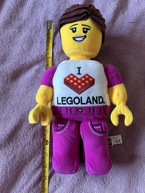 LEGOLAND EXCLUSIVE I Love Legoland Girl Plush Toy 14” £4.99 - PicClick UK