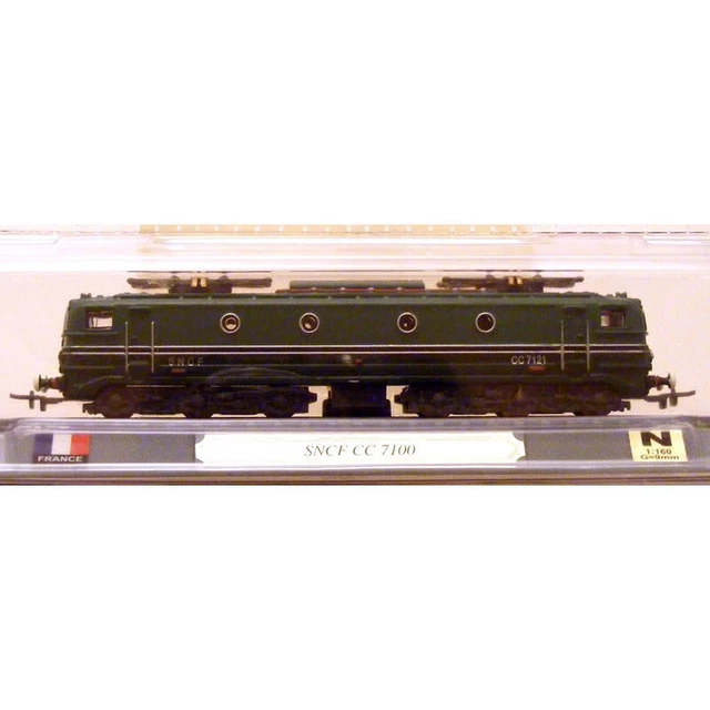 SNCF CC7100 ELECTRIC Locomotive of France for N Gauge Model Railway by ...