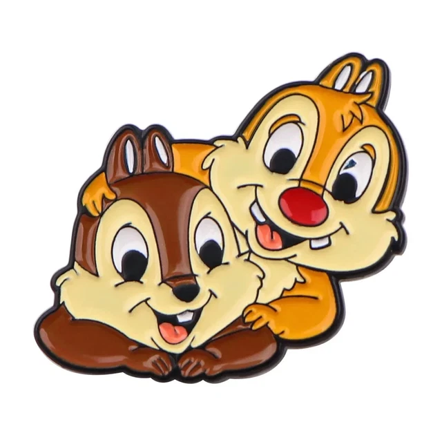 DISNEY'S CHIP AND Dale Rescue Rangers Chipmunks Retro 80s Cartoon Pin ...