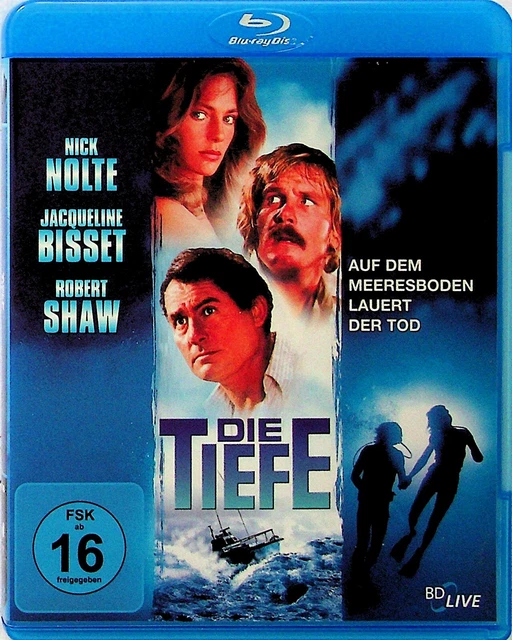 THE DEEP -1977 Thriller Blu Ray -Import (Nick Nolte, Robert Shaw ...