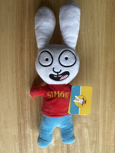 SIMON THE RABBIT Plush Toy From Italy 36cm New With Tags £10.80 ...
