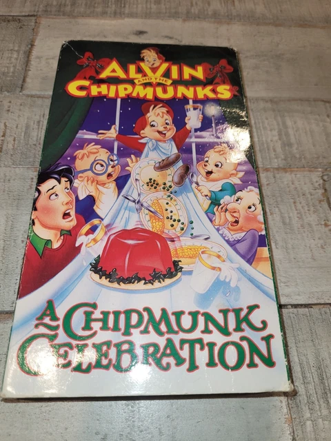 ALVIN AND THE Chipmunks: A Chipmunk Celebration (VHS, 1995) CASE ONLY ...