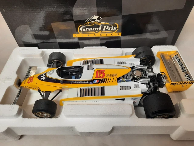 1980 EXOTO RENAULT RE20 Turbo #15 Jean Pierre Jabouille 1/18 97090 £256 ...