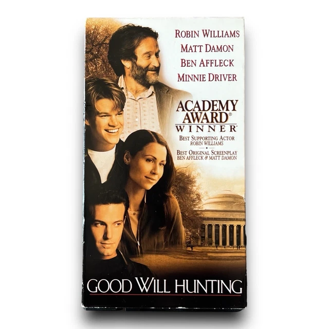 GOOD WILL HUNTING - VHS Tape 1997 - Robin Williams - Matt Damon £9.02 ...