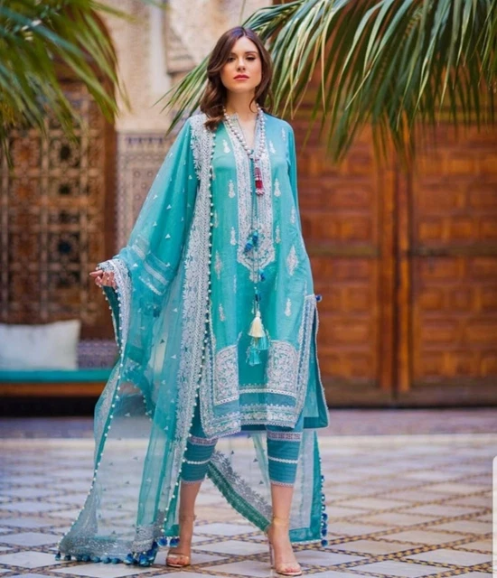 SOBIA NAZIR LUXE Lawn Collection 20 £55.00 - PicClick UK