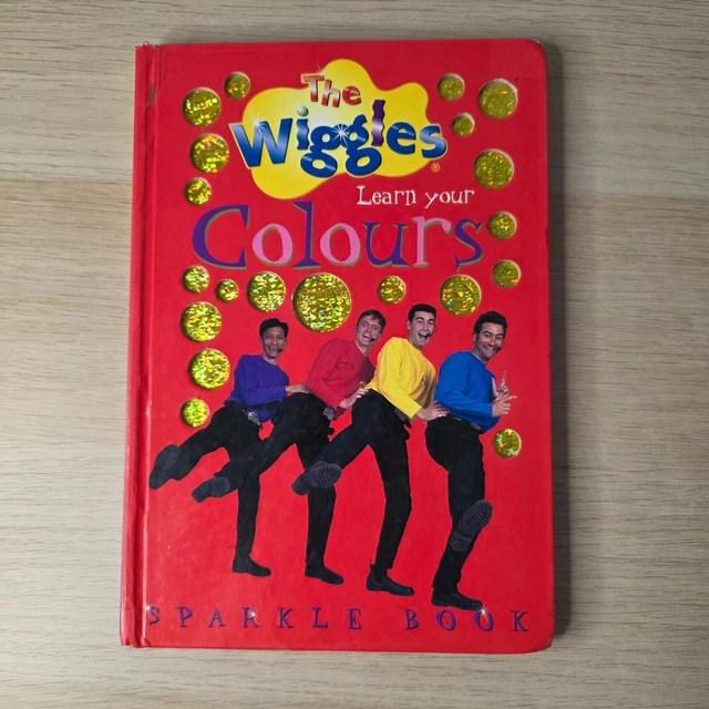 THE WIGGLES LEARN Your Colours Sparkle Book 2000 Original WIGGLES ...