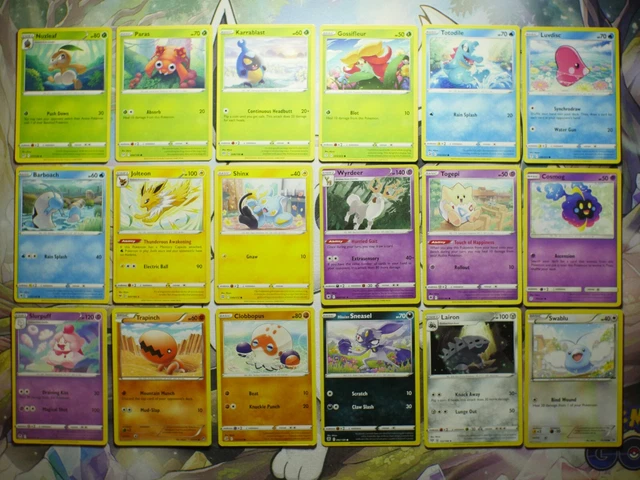 RARE POKEMON MIZUE Illustrator Bundle x18 Cards Jolteon Totodile Togepi ...