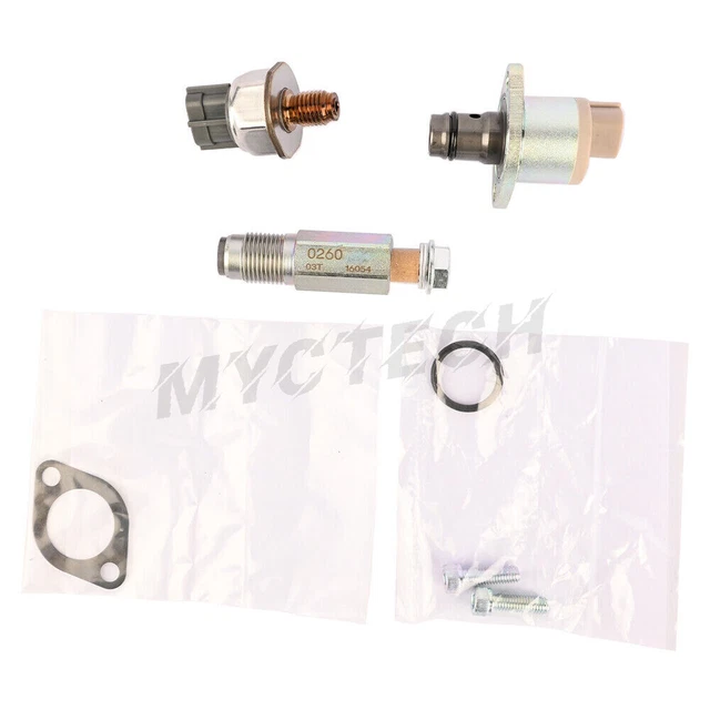 FUEL PUMP RAIL PRESSURE VALVE SENSOR KIT for FORD TRANSIT MK7 2.2 2.4 ...