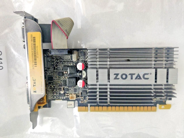 ZOTAC GEFORCE G210 Synergy Edition 1GB DDR3 Graphics Card £20.99 ...