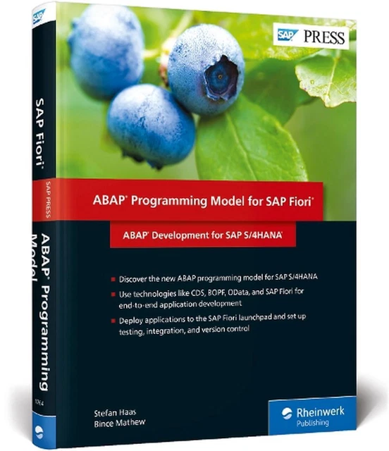 Abap Development For Sap S 4hana Abap Programming Model For Sap Fiori By Stefan Eur 128 52