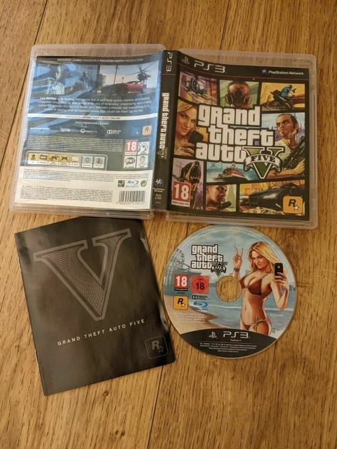 GRAND THEFT AUTO V (GTAV / GTA 5) game for PS3 (Sony PlayStation 3) VGC £7.19 - PicClick UK