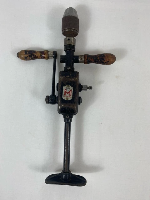 METABO HANDBOHRER HANDBOHRMASCHINE Manuell Vintage Holz Metall EUR 40 ...