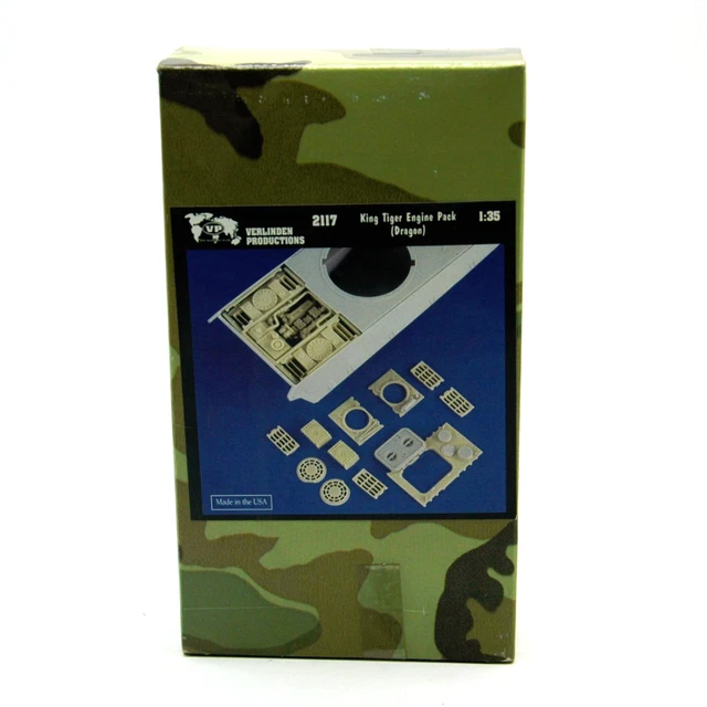 GROUPE MOTEUR KING Tiger V2117 Verlinden Production 1:3 5 EUR 42,90 ...