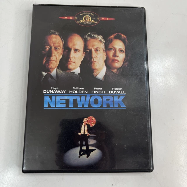 NETWORK (DVD) DUNAWAY Faye Holden William Finch Peter Duvall Robert ...