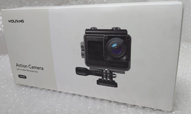 WOLFANG GA200 4K 24MP Waterproof Action Cam, Dual Screen £79.91 ...