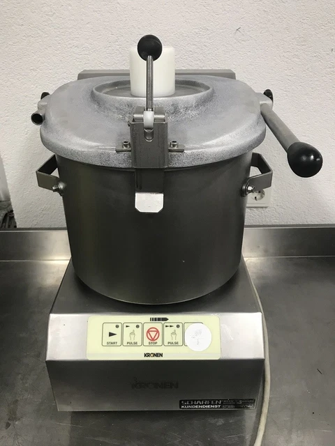 KRONEN CUTSTAR15 400V 2G Tischkutter 15 Liter Cutter Kutter 4400W 4,4kW ...