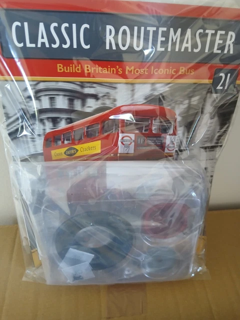 HACHETTE 1/12 BUILD the Classic Routemaster bus Issue 21 brand new and ...